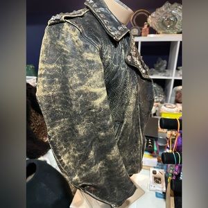 Sportimer | Jackets & Coats | Custom Vintage Leather Uk Police ...
